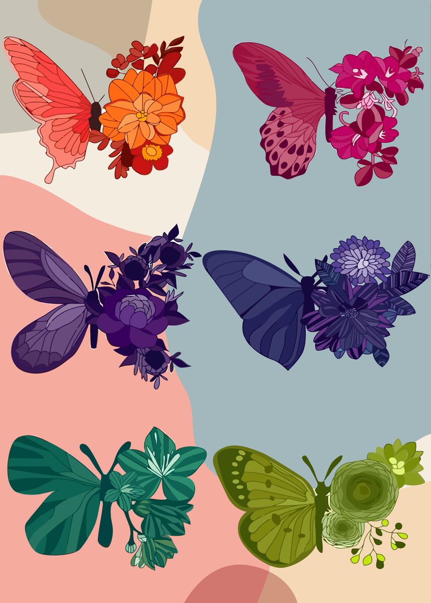 'Butterfly' Poster by Poster For Life | Displate