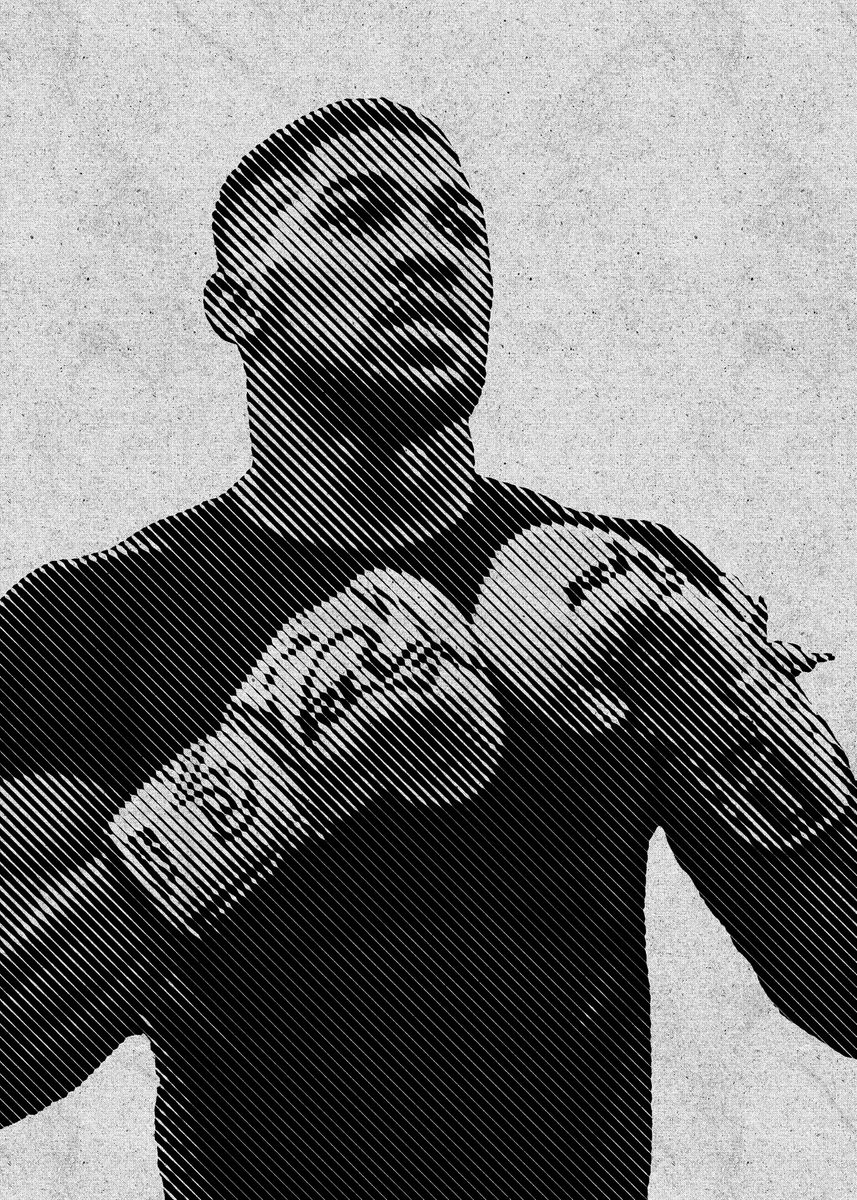 'Anthony Joshua' Poster, picture, metal print, paint by Trending ...