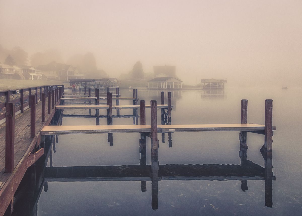 'Tranquil Morning' Poster by Lani Edwards | Displate