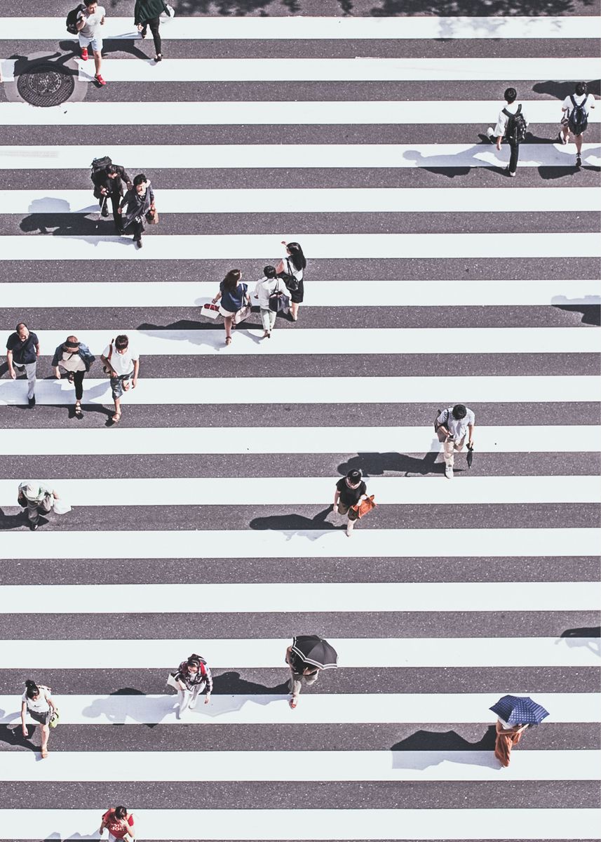 'City Life' Poster, picture, metal print, paint by Haus and Hues | Displate