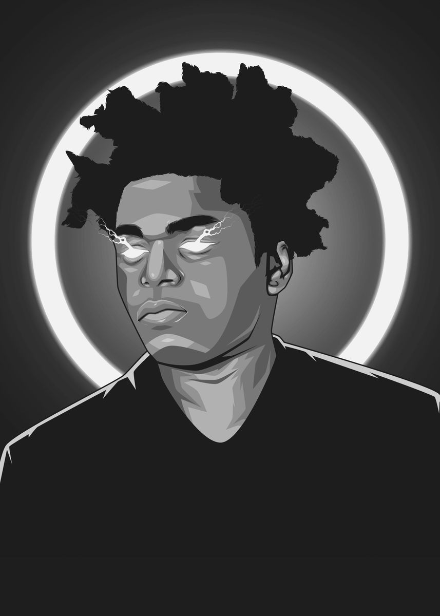 'Kodak Black' Poster by Colorize Studio | Displate