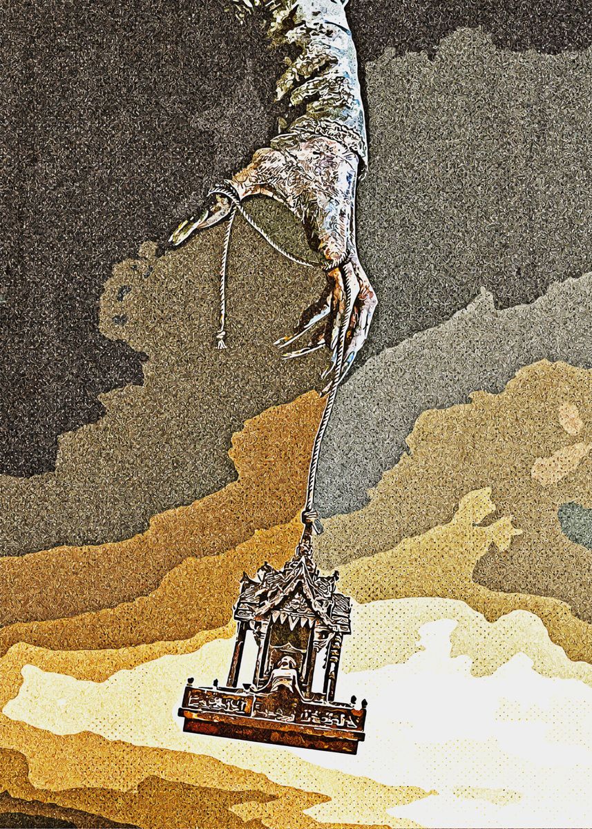 'Ghost House' Poster, picture, metal print, paint by Lloyd Studio ...