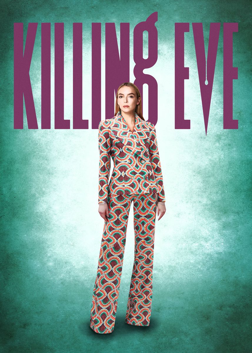 'Killing Eve 4' Poster, picture, metal print, paint by Bo Kev | Displate