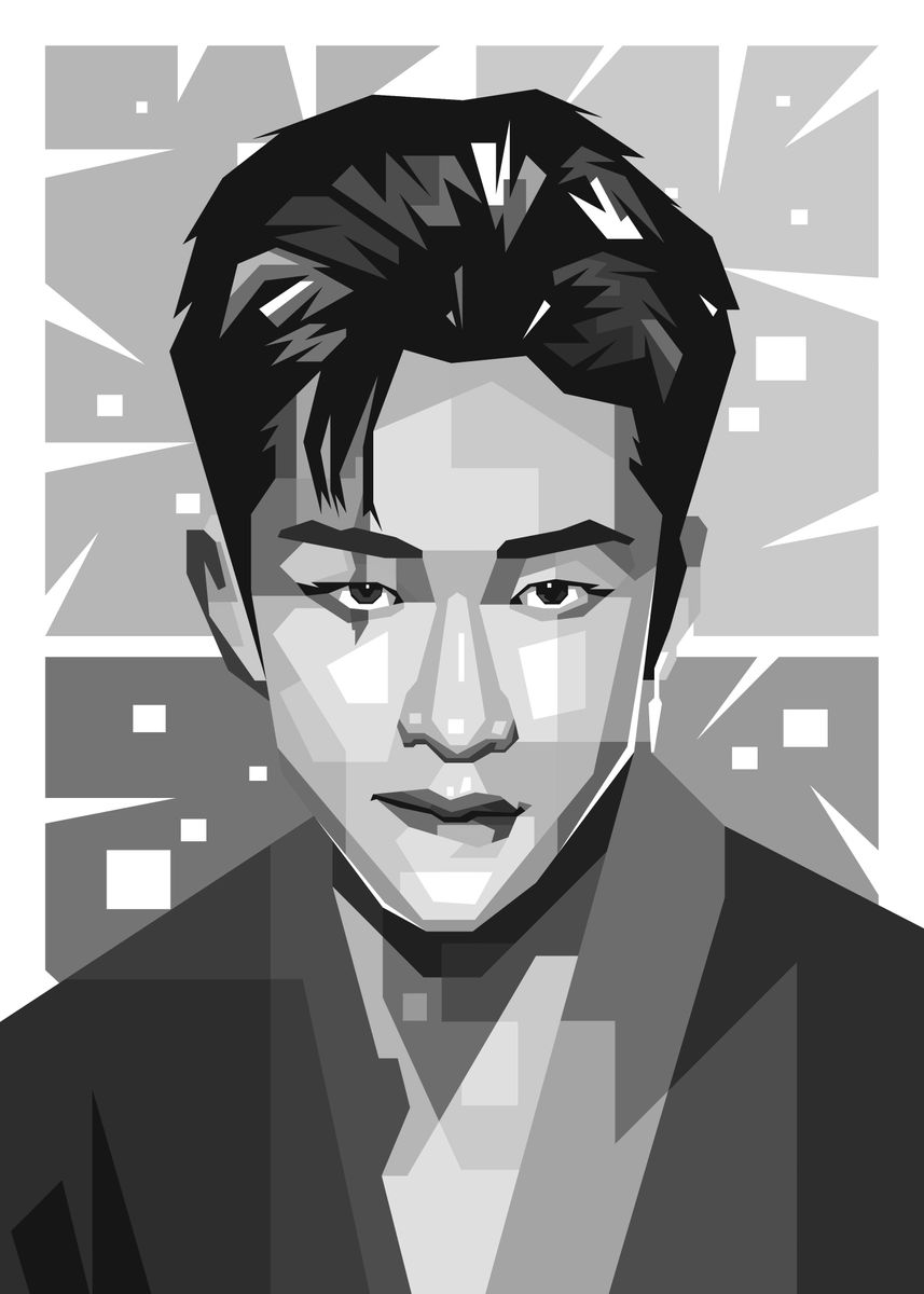 'STRAY KIDS BANG CHAN' Poster, picture, metal print, paint by Rochefort ...