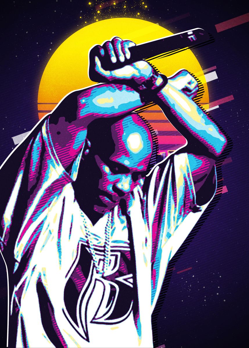 'DMX' Poster, picture, metal print, paint by Creative Poster | Displate