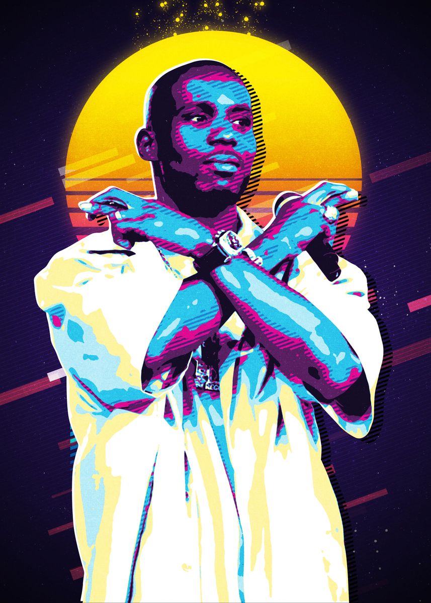 'DMX' Poster, picture, metal print, paint by Creative Poster | Displate