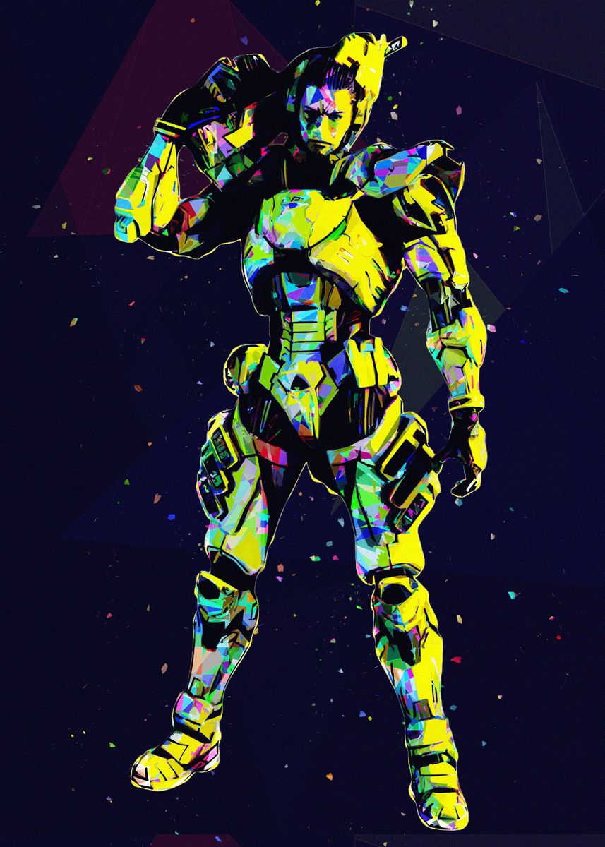 'Sam Gideon' Poster, picture, metal print, paint by MarcosHarris Studio ...