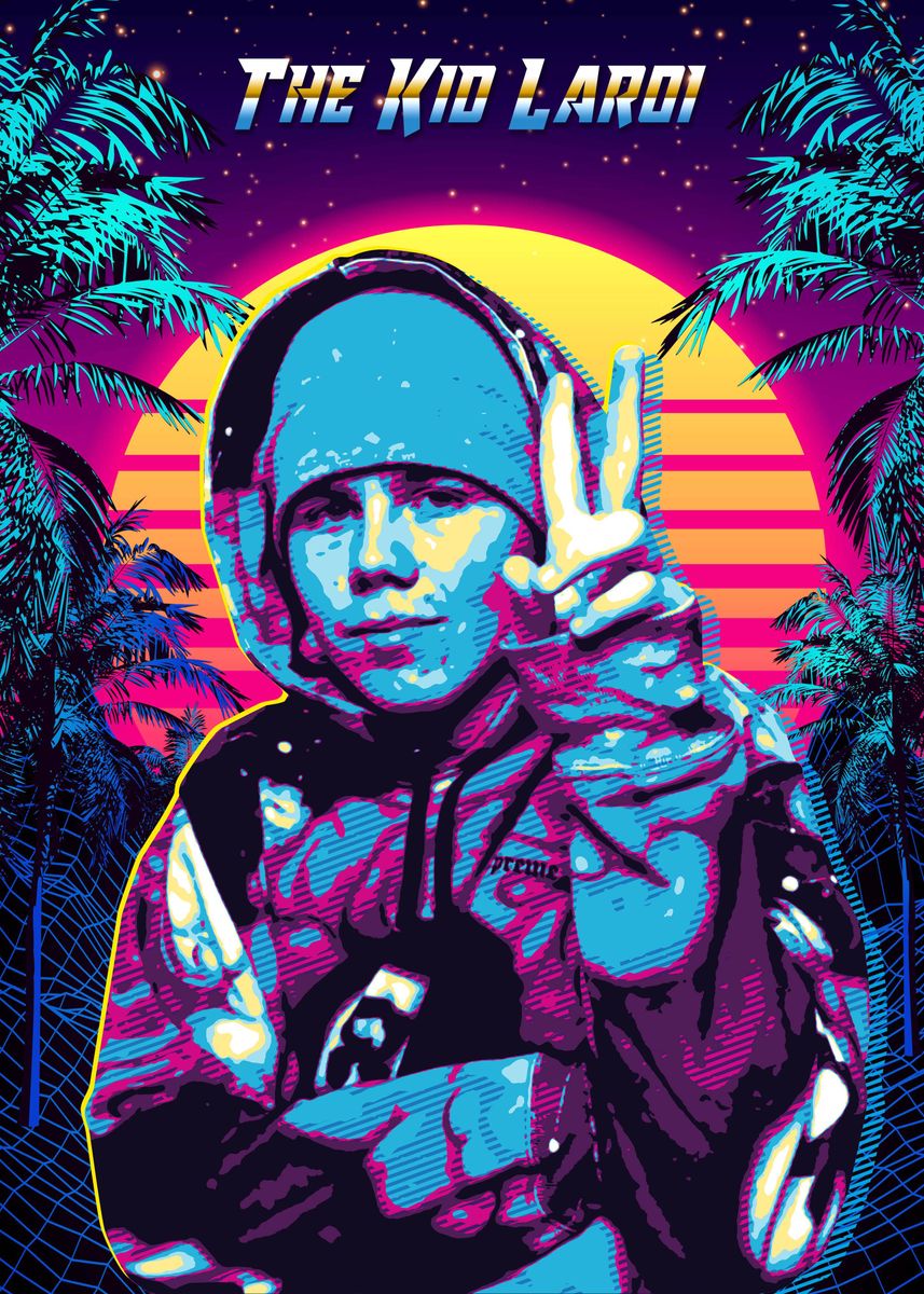 'the kid laroi' Poster, picture, metal print, paint by Bestselling ...