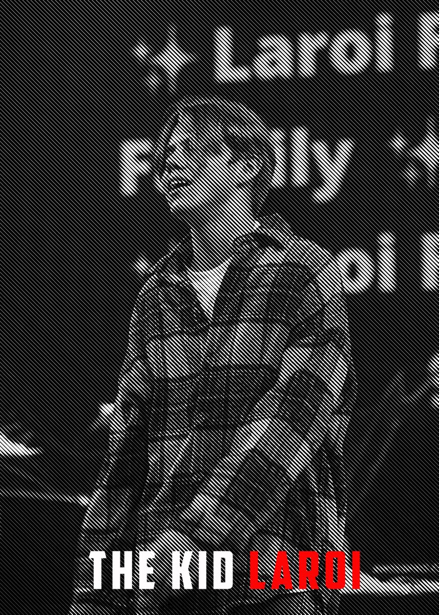 'the kid LAROI' Poster by Scott Kelly | Displate