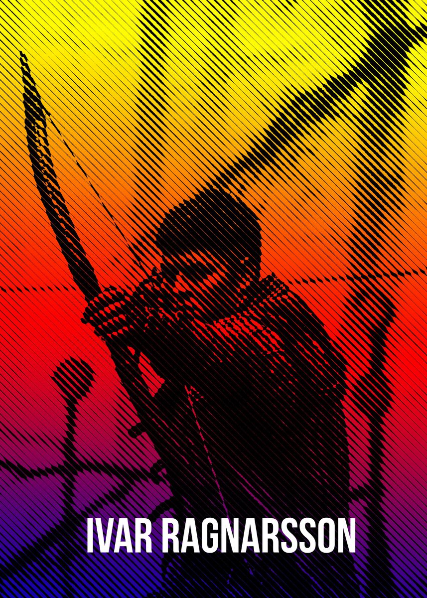 'ivar ragnarson' Poster, picture, metal print, paint by Limited Edition ...