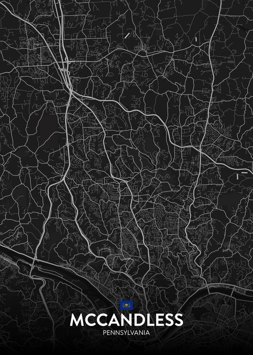 'McCandless PA' Poster by IMR Designs | Displate