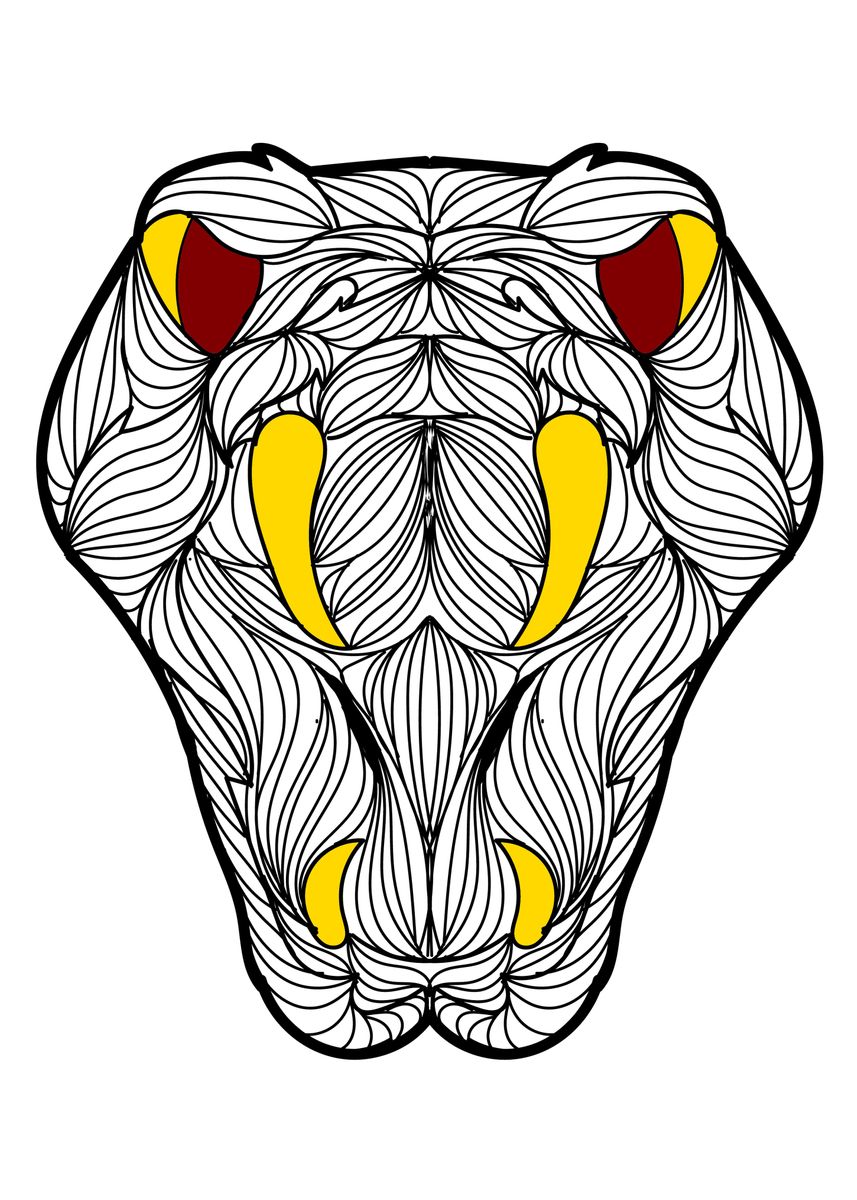 'Snake Attack' Poster by Marco Schmidbauer | Displate