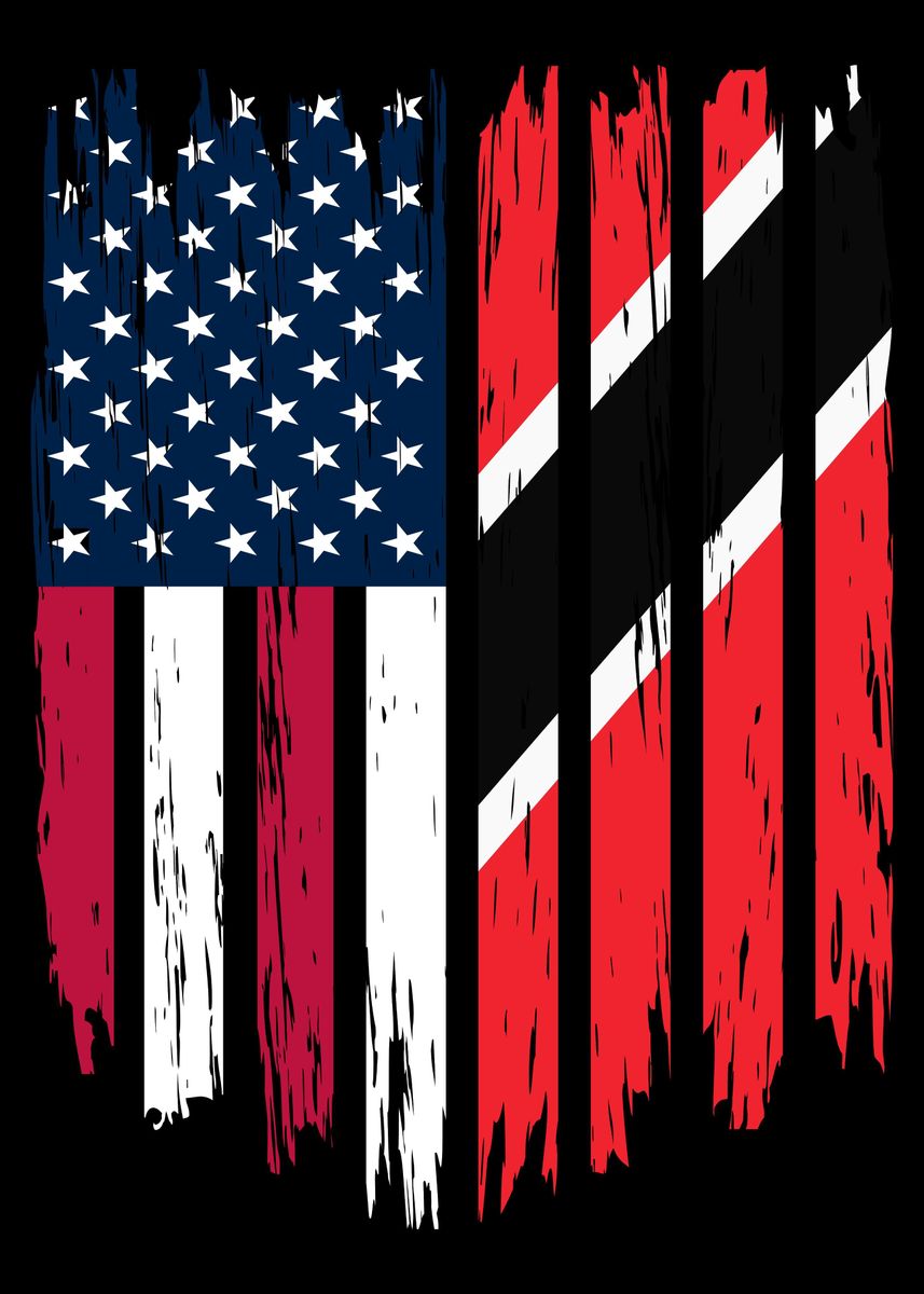 'Foreigner Stranger USA' Poster, picture, metal print, paint by ...