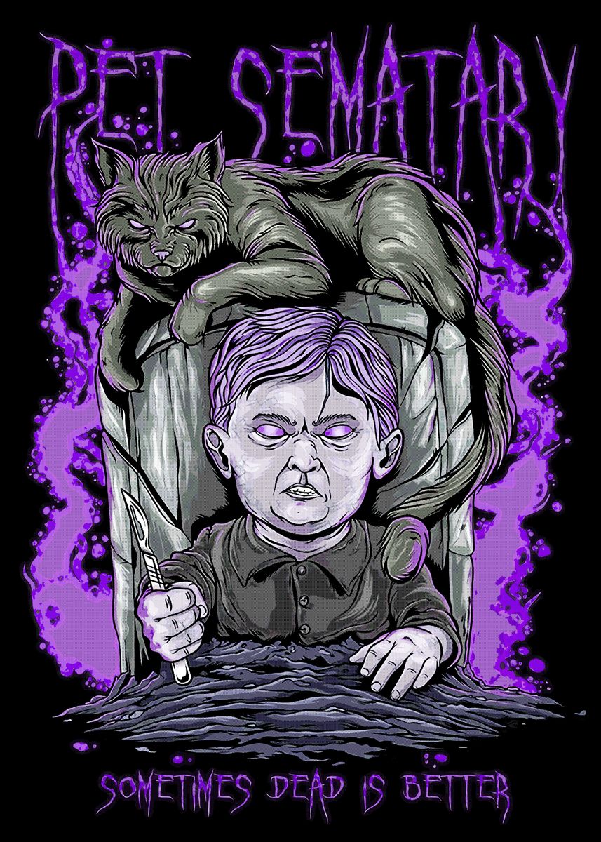 'Sematary' Poster by Ron Studio | Displate