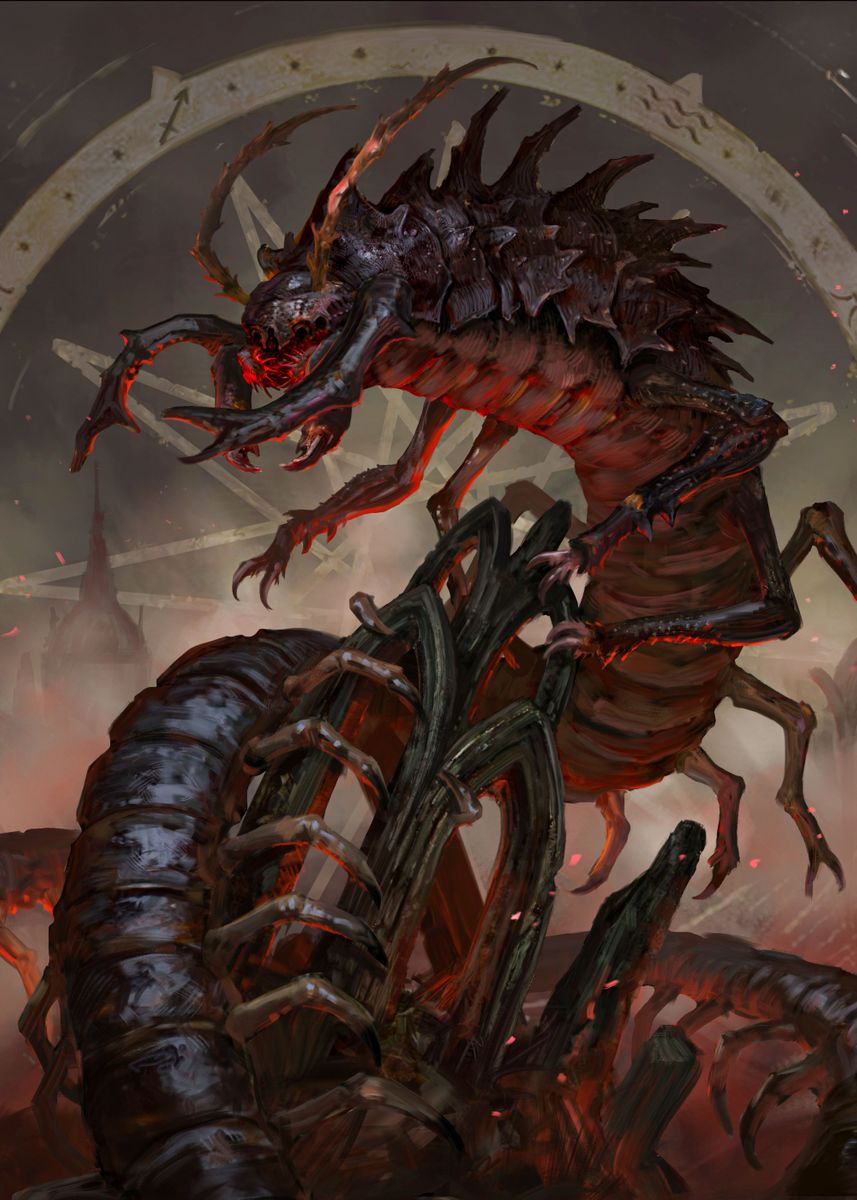 'Viy ' Poster, picture, metal print, paint by GWENT | Displate