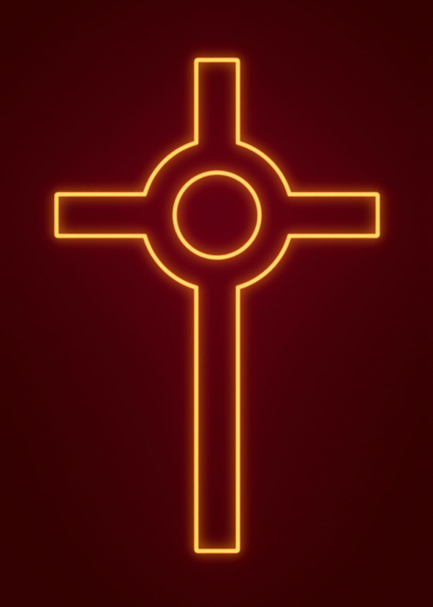 'Cross' Poster by happyantsstudio | Displate