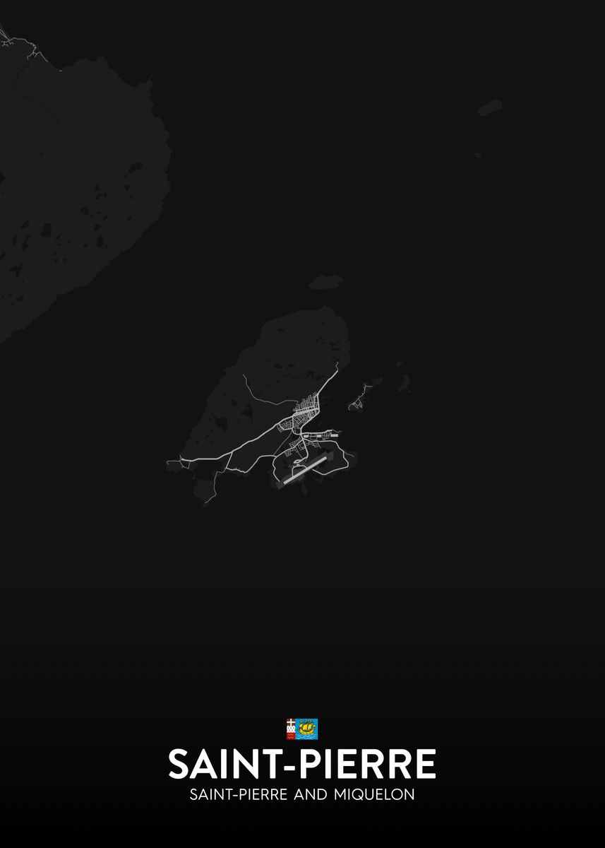 'Saint Pierre PM' Poster, picture, metal print, paint by IMR Designs ...