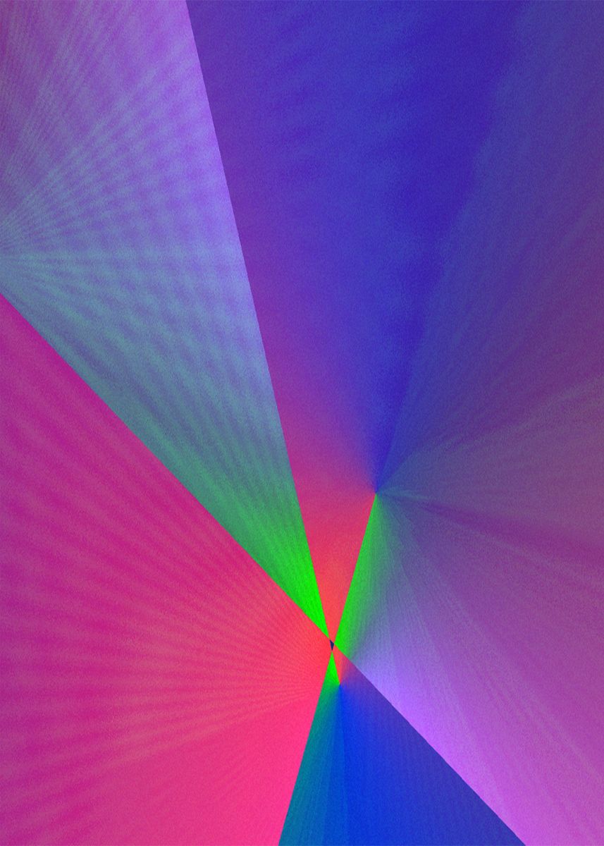 'RED BLUE GREEN TEXTURE ART' Poster by artistica | Displate