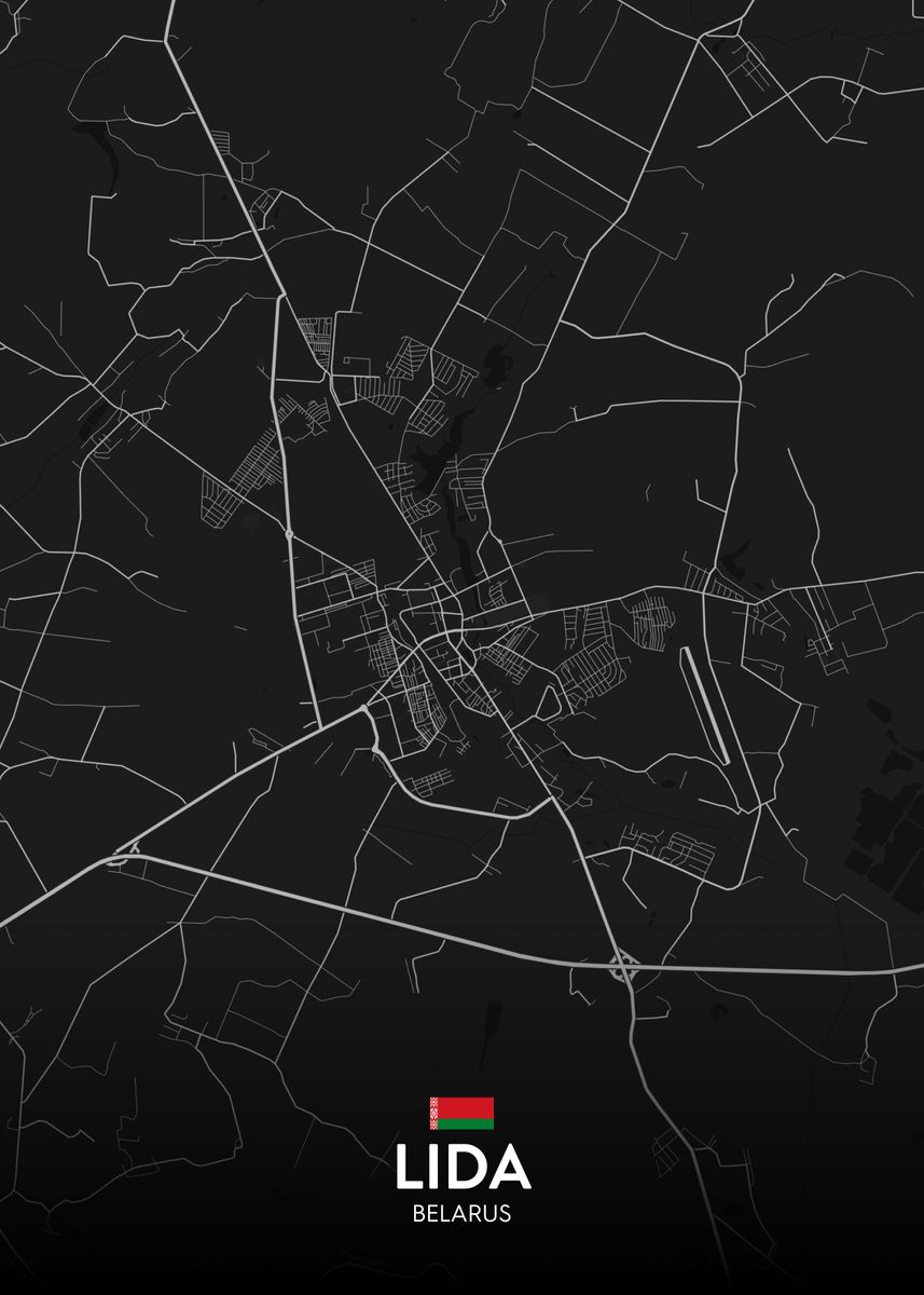 'Lida BY' Poster by IMR Designs | Displate