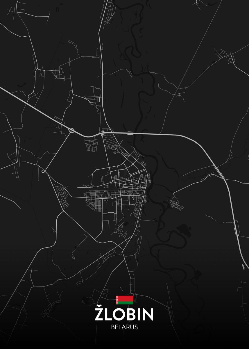 'Zlobin BY' Poster by IMR Designs | Displate