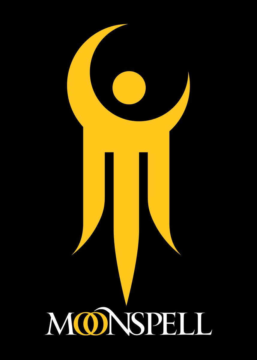 'Moonspell' Poster, picture, metal print, paint by supergaff | Displate