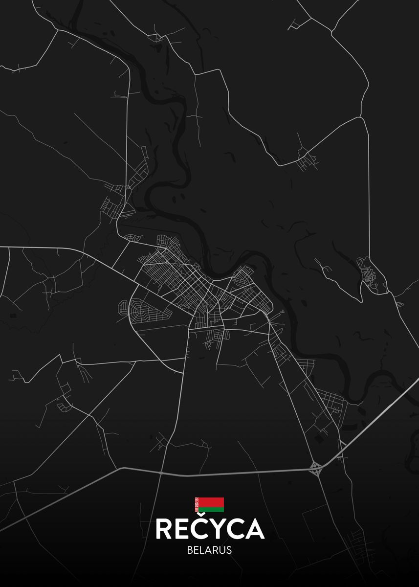 'Recyca BY' Poster, picture, metal print, paint by IMR Designs | Displate