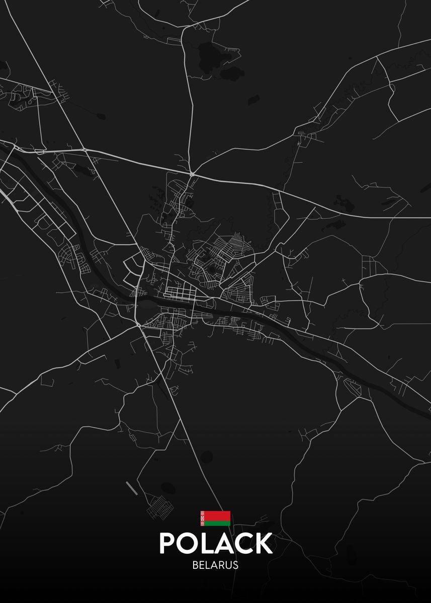 'Polack BY' Poster, picture, metal print, paint by IMR Designs | Displate