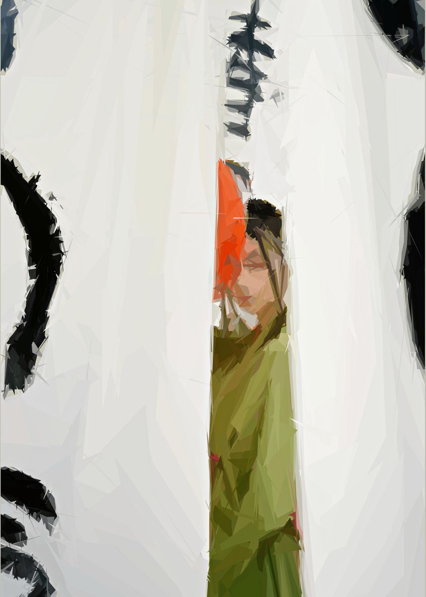 'Japanese Girl ' Poster by Simon Clement | Displate