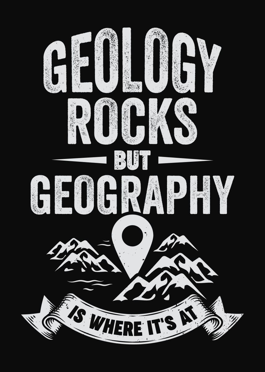 'Geography Geographer ' Poster, picture, metal print, paint by Marcel ...