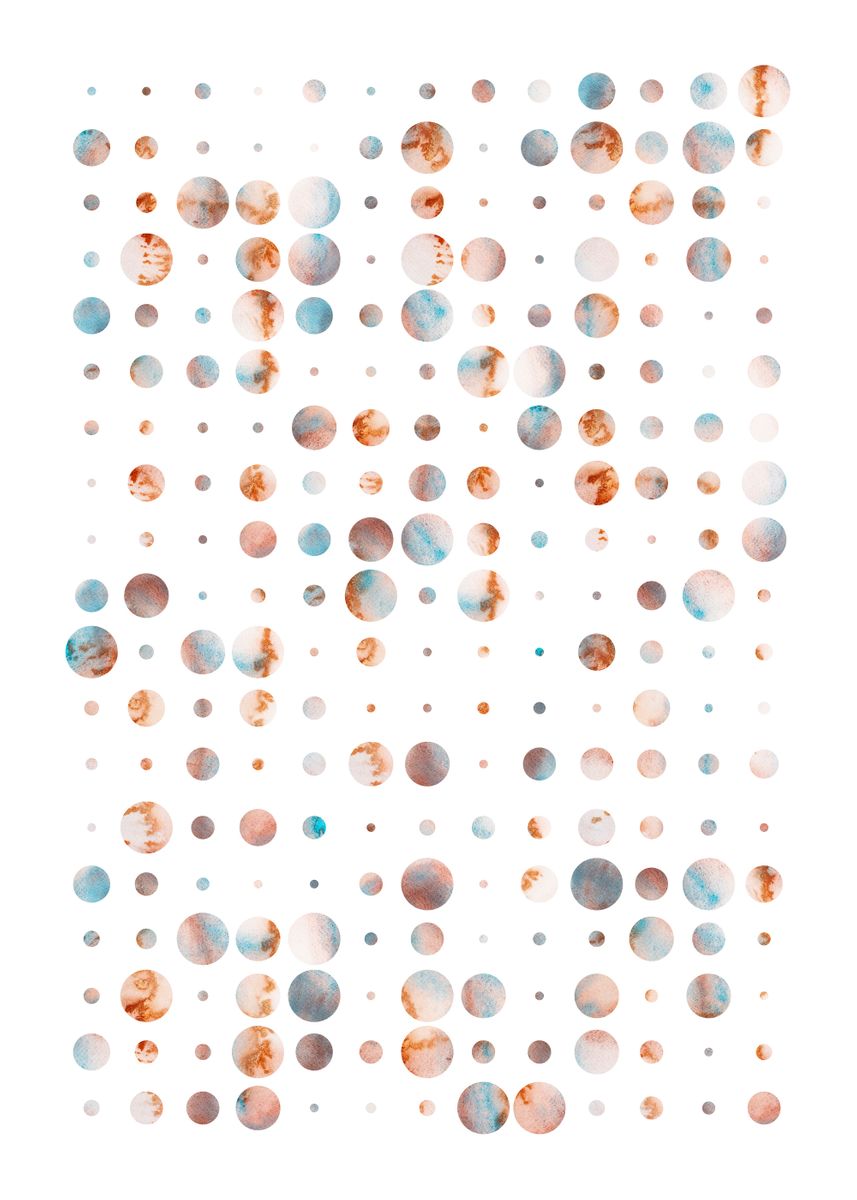 'Natural code XI' Poster, picture, metal print, paint by Fabiana ...