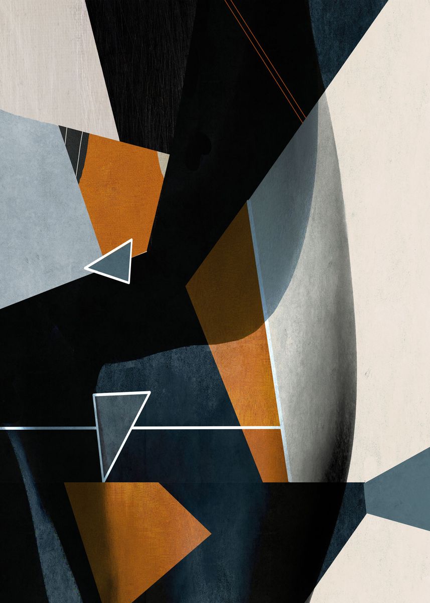 'Modern abstract 76' Poster by Roberto Moro | Displate