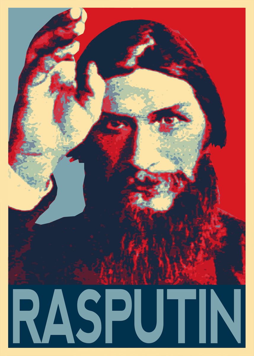 'Rasputin' Poster by Nick Lopez | Displate