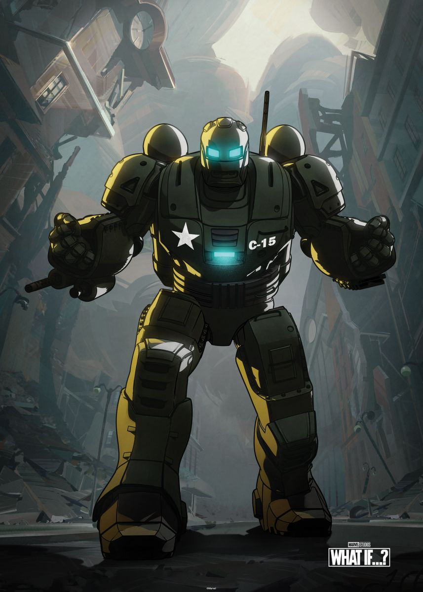 'What If - Hydra Stomper' Poster, picture, metal print, paint by Marvel ...