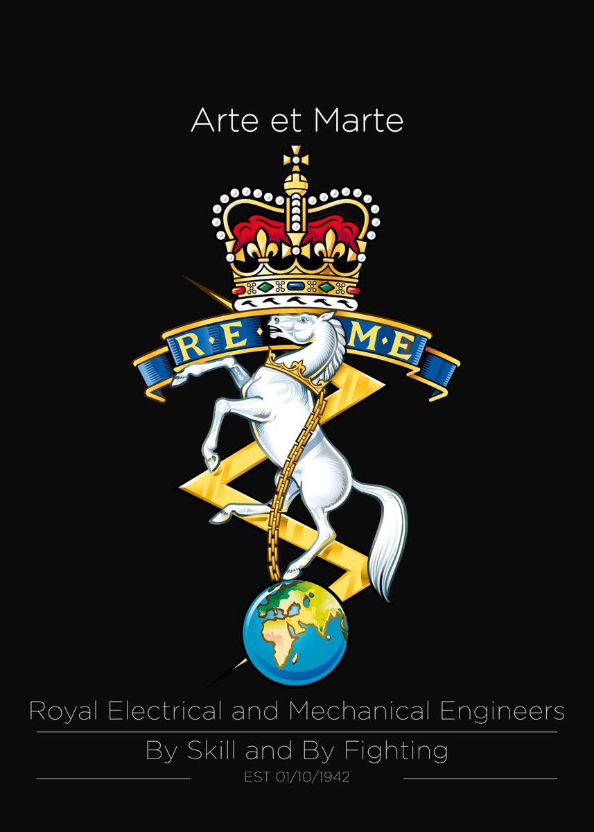 'REME' Poster, picture, metal print, paint by Michael Anderson | Displate