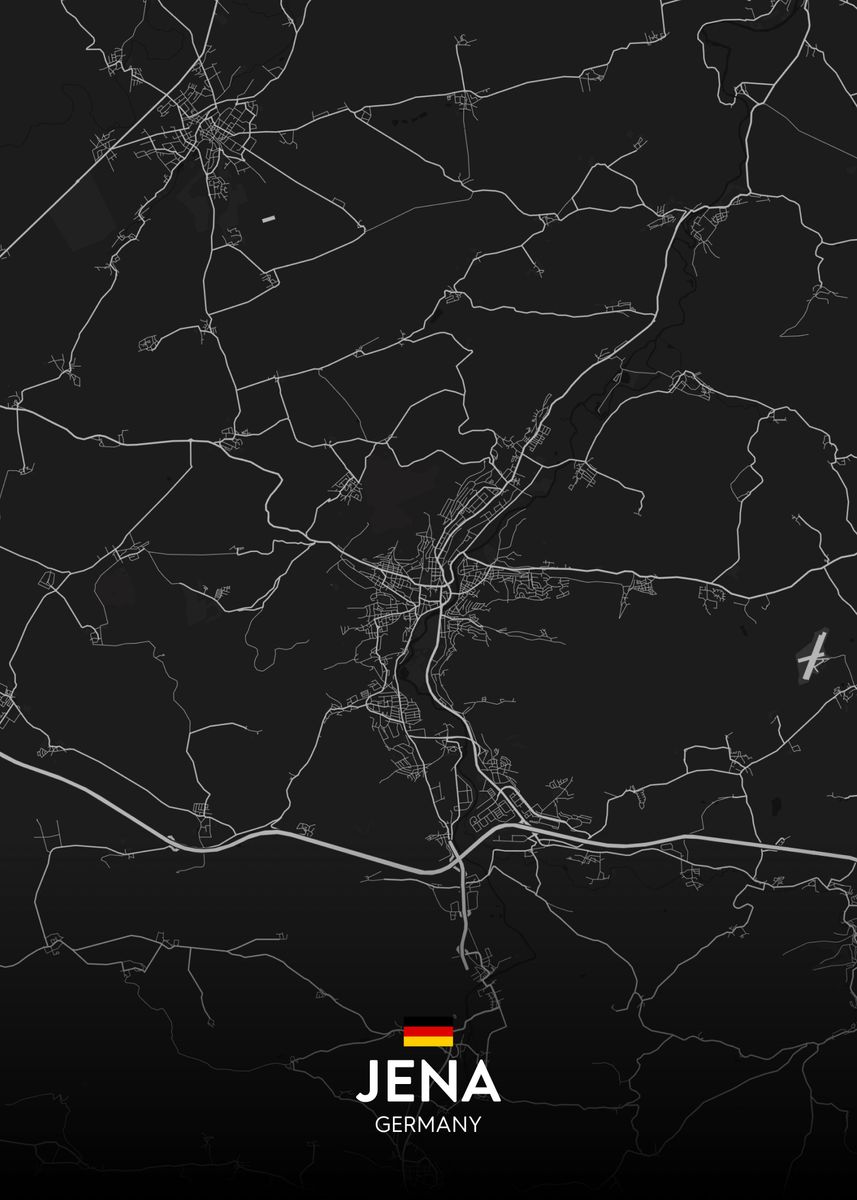 'Jena DE' Poster by IMR Designs | Displate