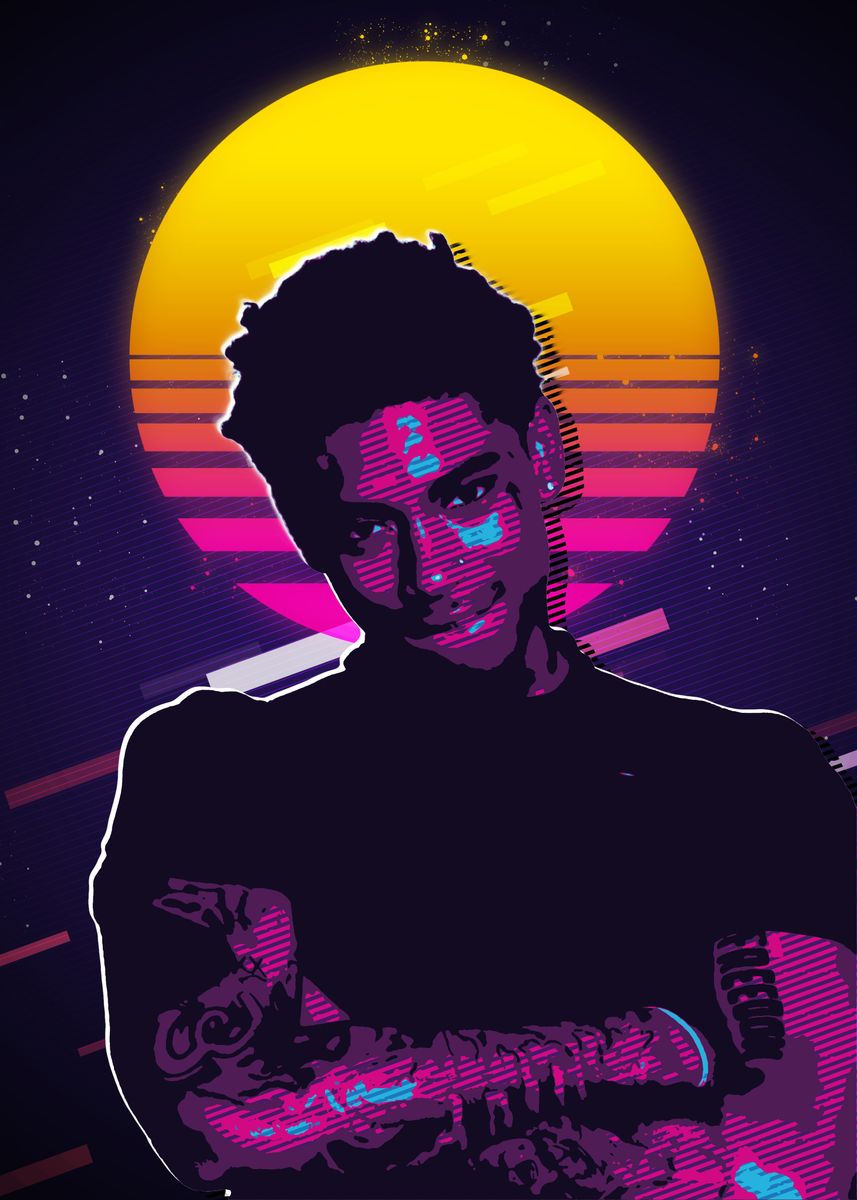 'rapper' Poster by Trending Music Retro | Displate