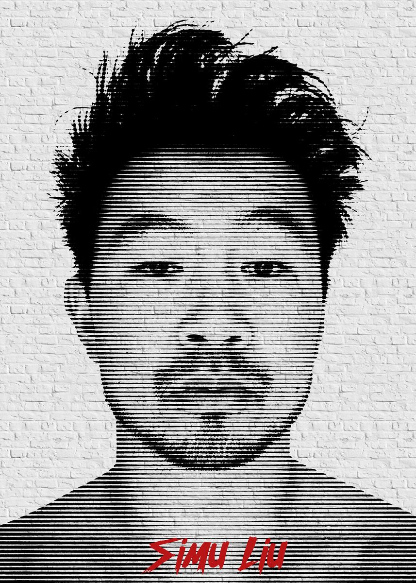 'Simu Liu' Poster, picture, metal print, paint by Poster Collections ...