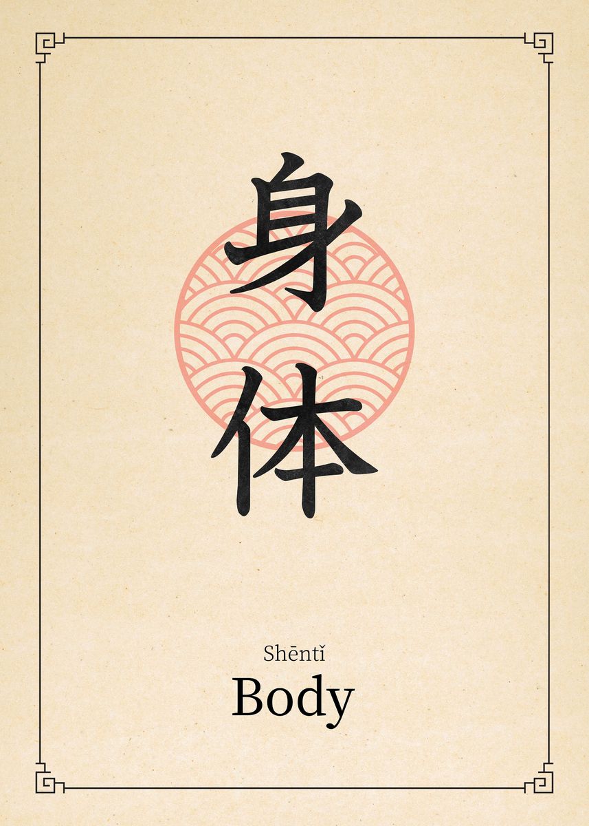 'Body China Style' Poster by Mark Dubienski | Displate