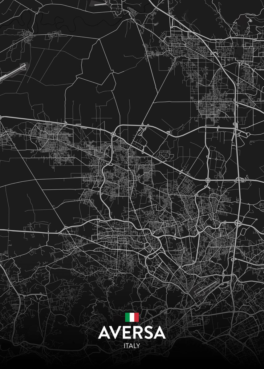 'Aversa IT' Poster by IMR Designs | Displate