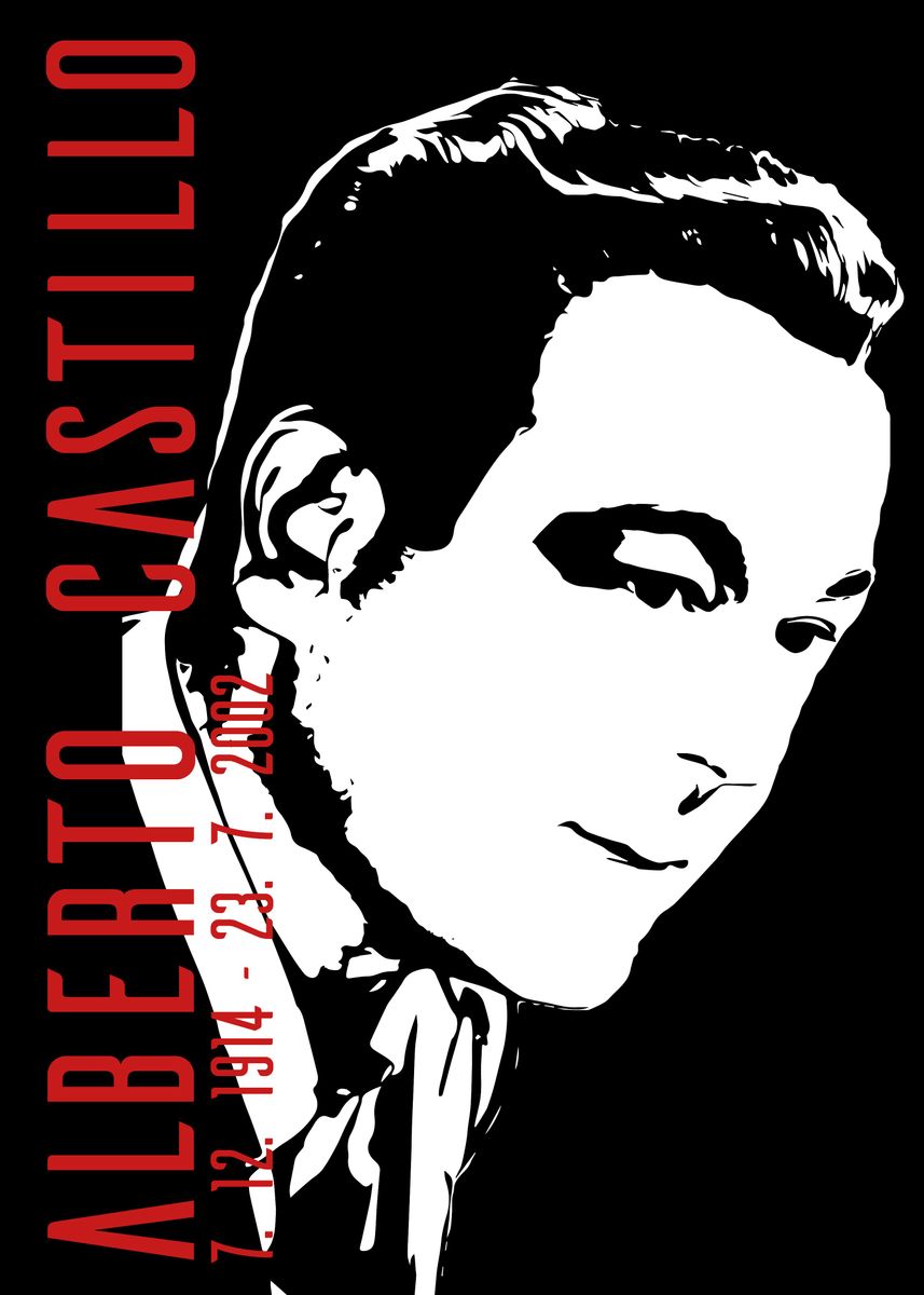 'Alberto Castillo' Poster by Petra Rommelfanger | Displate