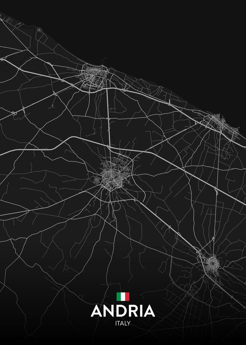 'Andria IT' Poster, picture, metal print, paint by IMR Designs | Displate