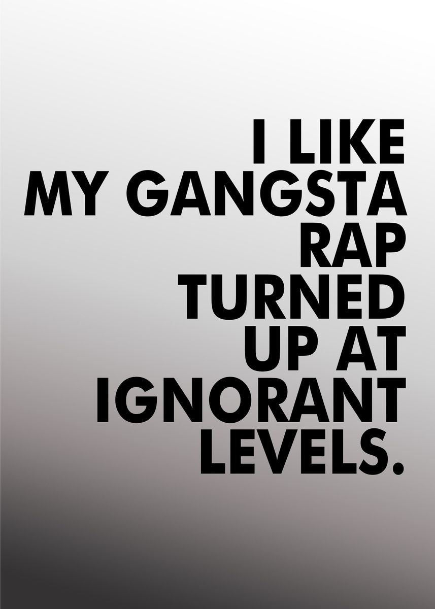 'Rap lyrics' Poster, picture, metal print, paint by Biopic Studio ...