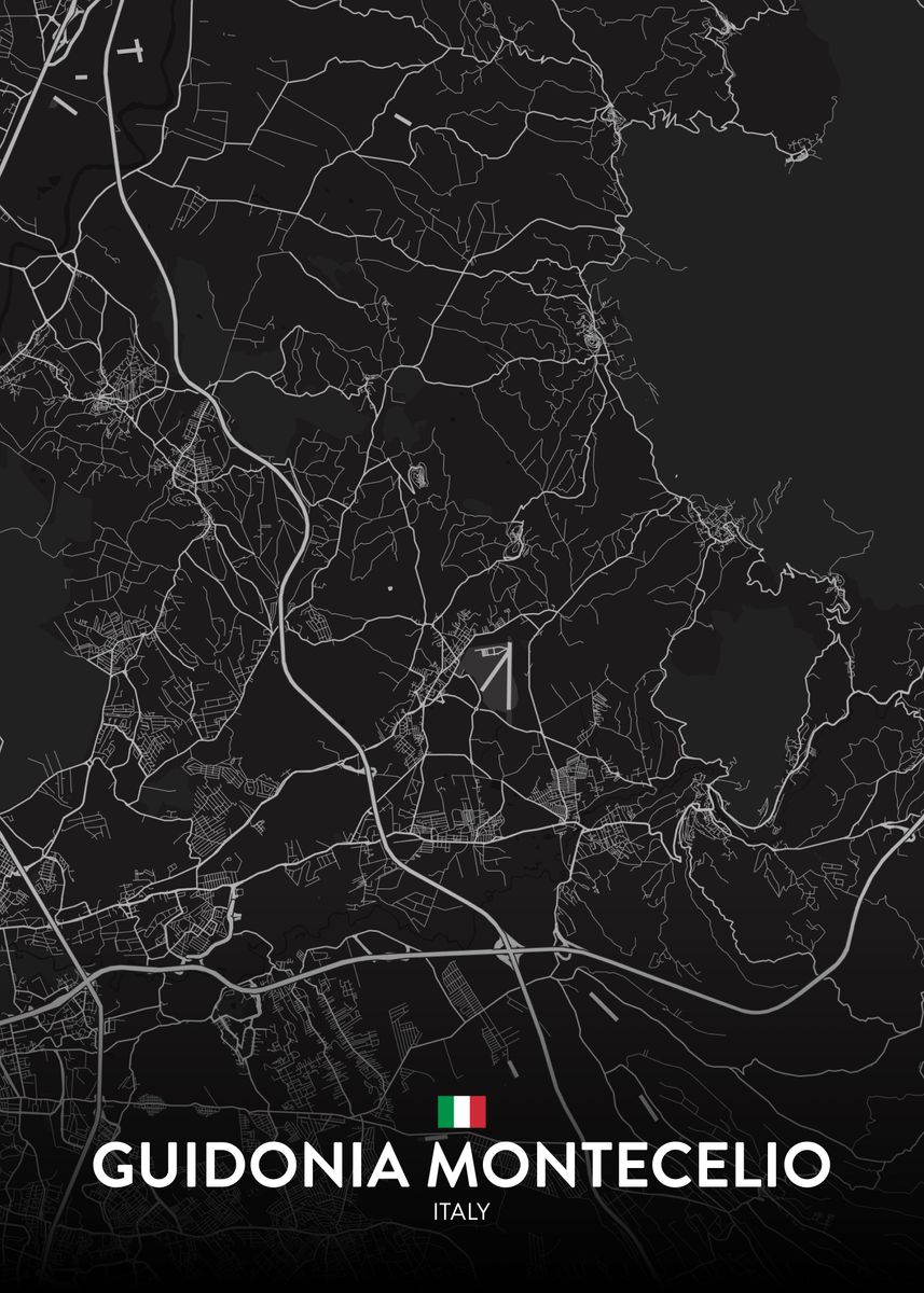 'Guidonia Montecelio IT' Poster by IMR Designs | Displate