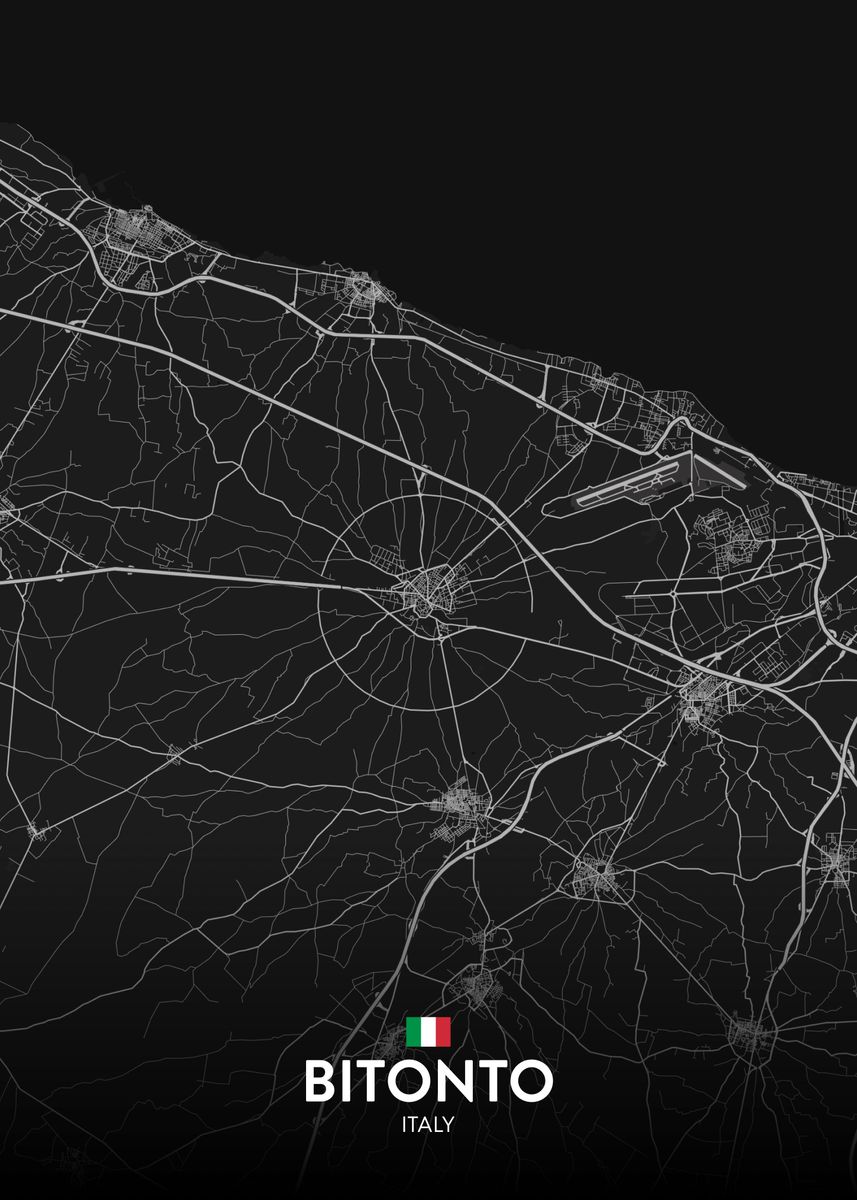 'Bitonto IT' Poster, picture, metal print, paint by IMR Designs | Displate