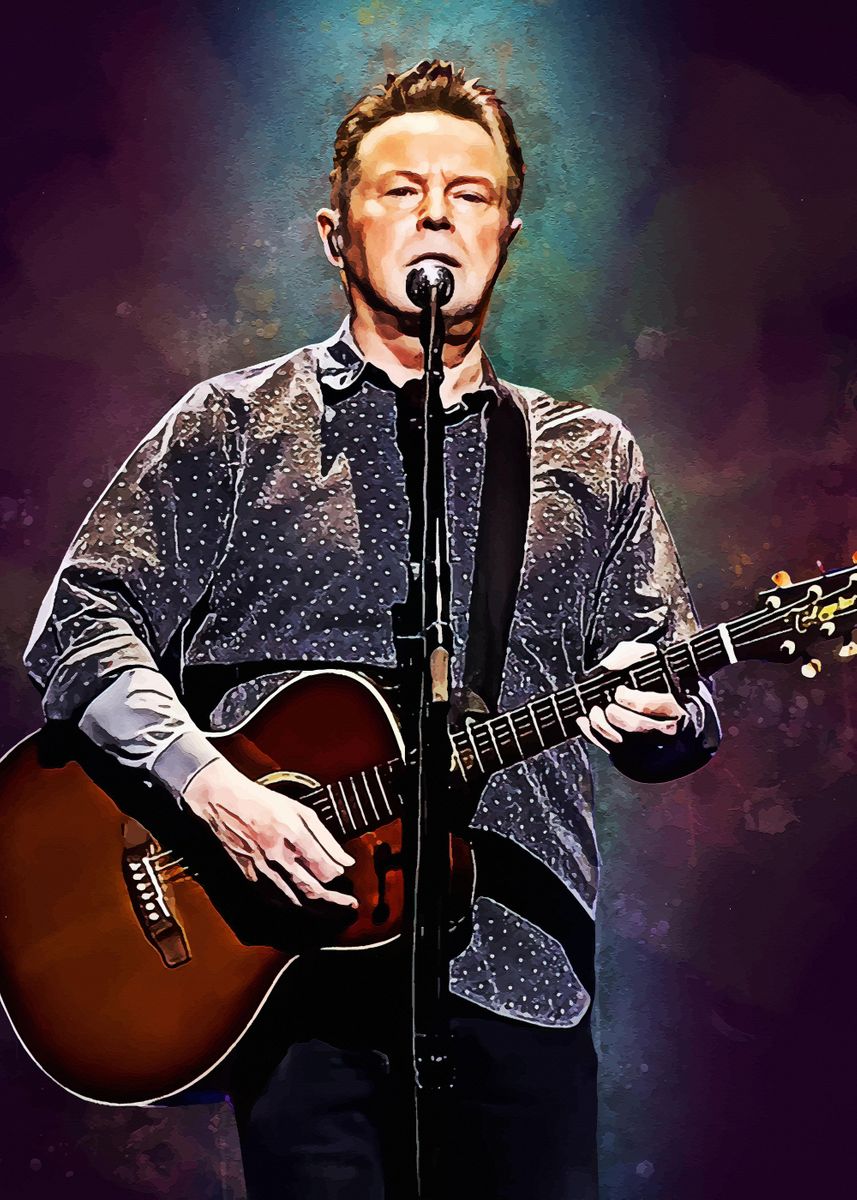 'Don Henley' Poster, picture, metal print, paint by Muhammad Irsan ...