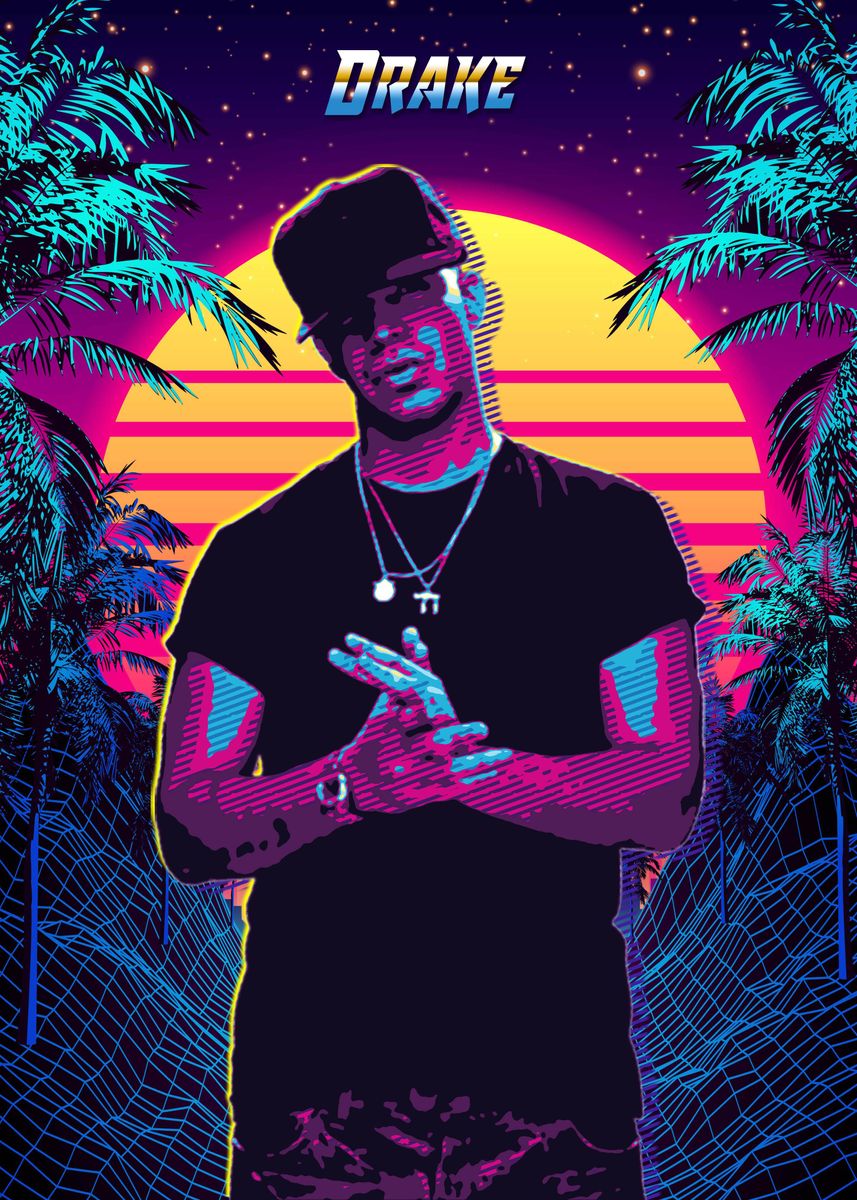 'drake' Poster by Bestselling Music Posters | Displate