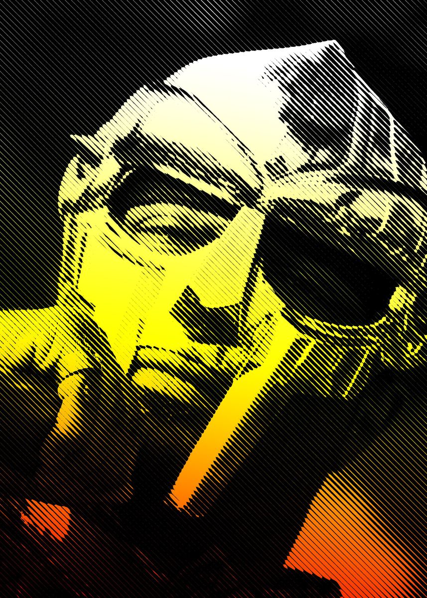 'mf doom' Poster by Top Collection Posters | Displate