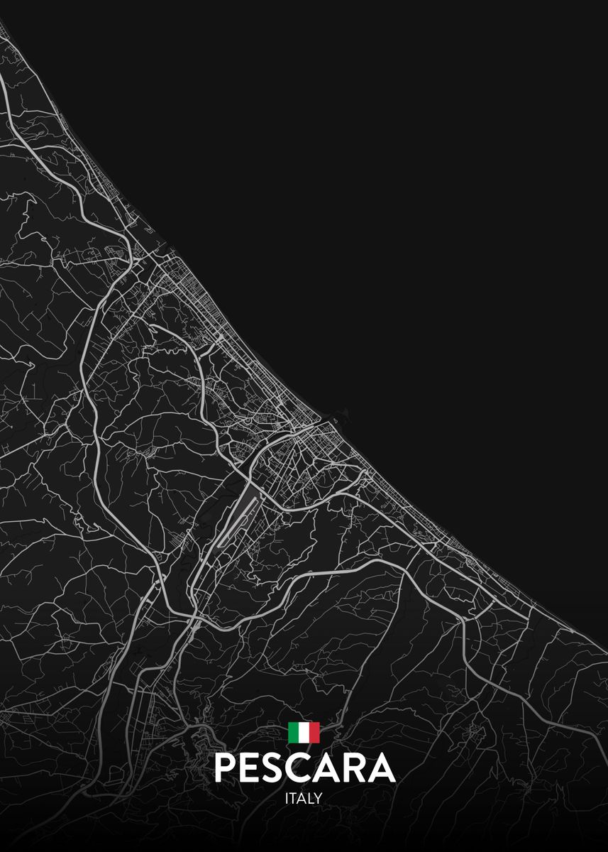 'Pescara IT' Poster by IMR Designs | Displate