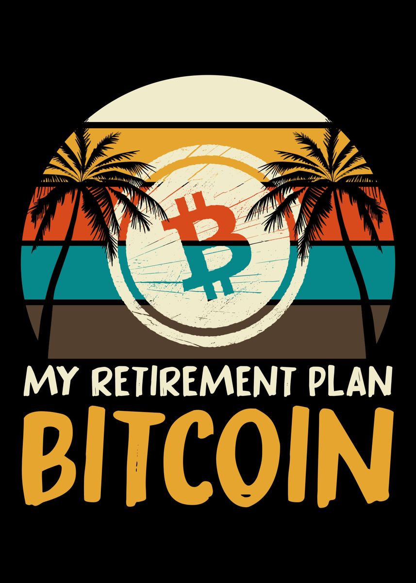 'Funny Bitcoin Crypto' Poster, picture, metal print, paint by ...