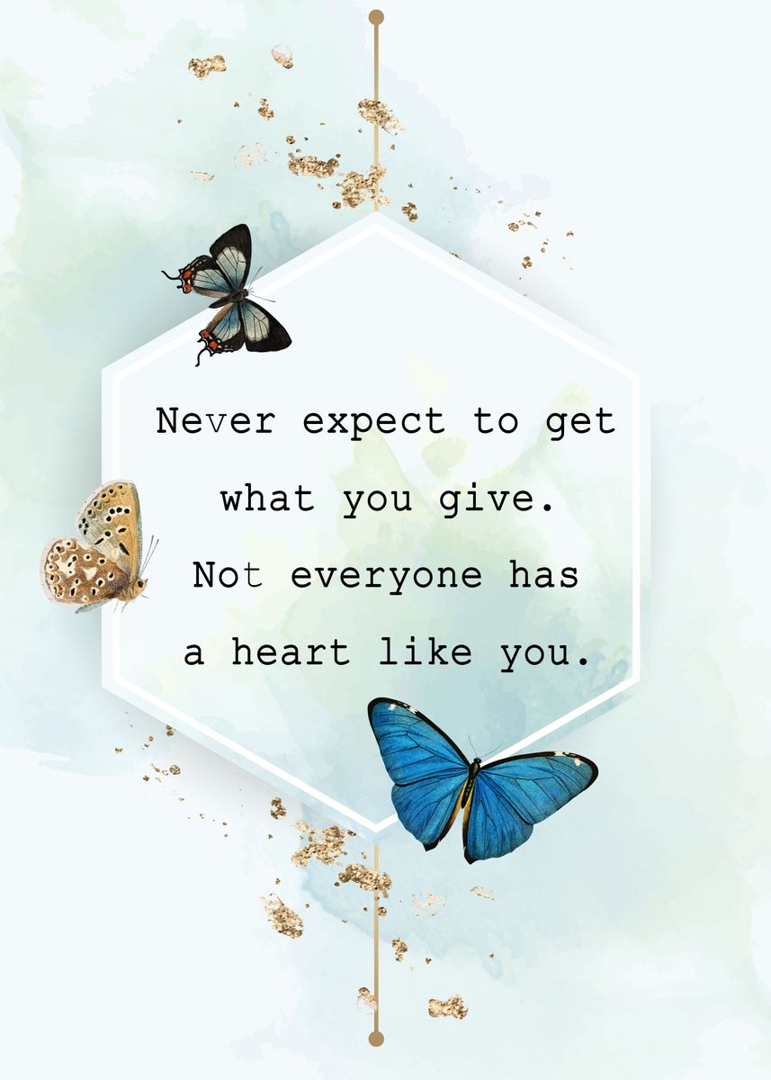 'Expect' Poster, picture, metal print, paint by Neon Moon | Displate